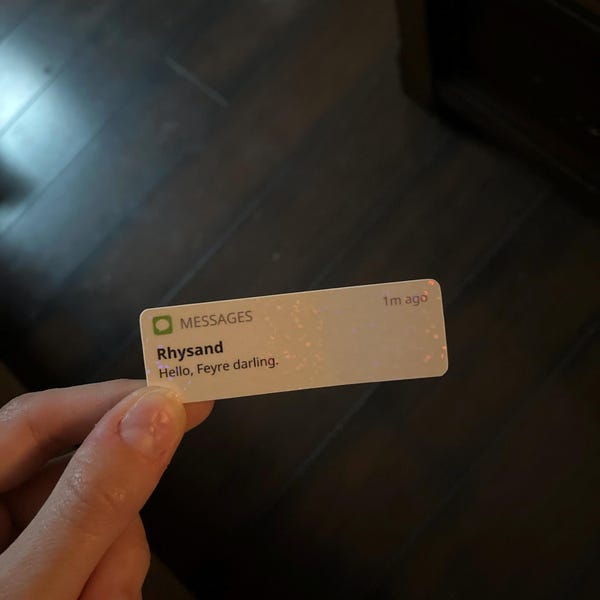 I Love Gibsie Binding 13 Boys of Tommen Waterproof, Vinyl, Small ...