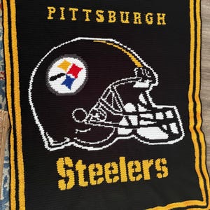 Pittsburgh Steelers Crochet Pattern - Etsy