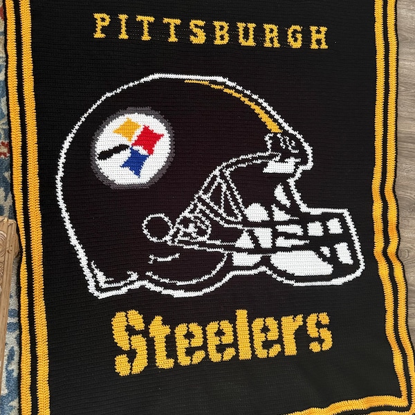 Pittsburgh Steelers Crochet Pattern - Etsy