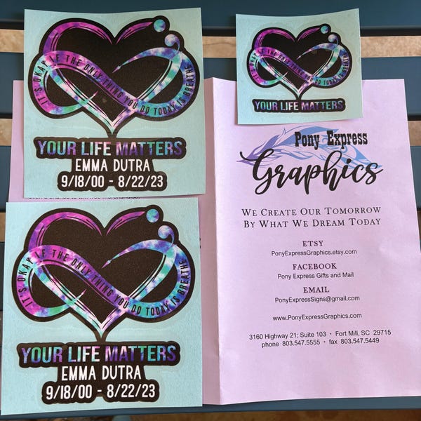 School Fundraising Decals, Personalized School Logo Sticker Packs for ...