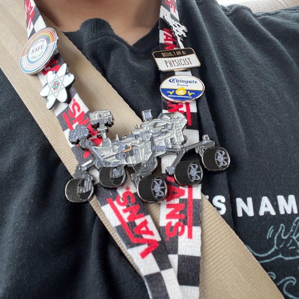 NASA Gift, Aerospace Engineer Gift, Perseverance Mars Rover Enamel Pin ...