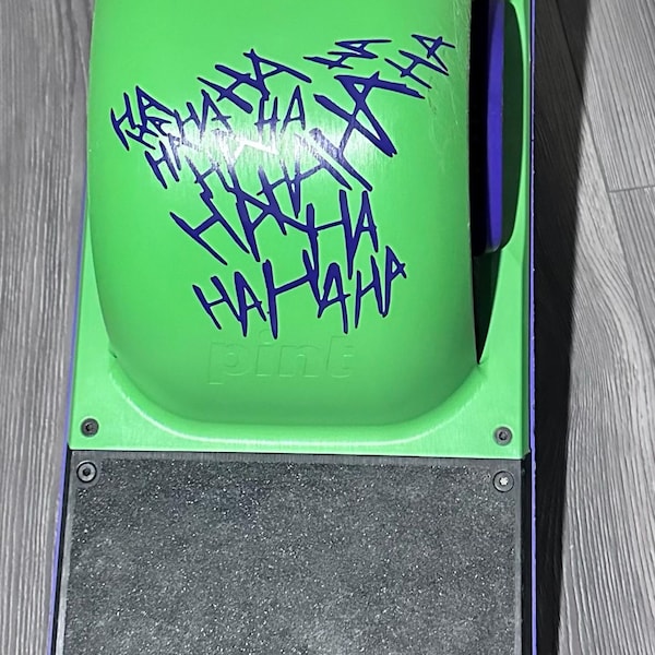 Hahaha Ha Ha Vinyl Decal - Laughter, Joker Sticker for Window, Helmet ...