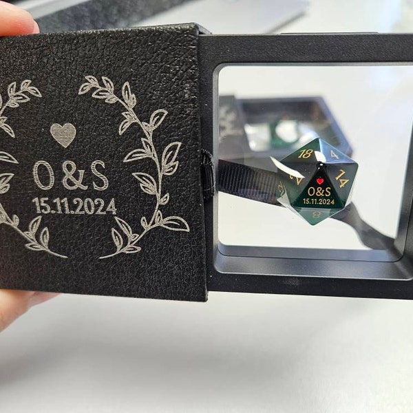 Stained DND Dice Set, Rainbow Glass Sharp Edge D&D Dice Set, Dungeons ...