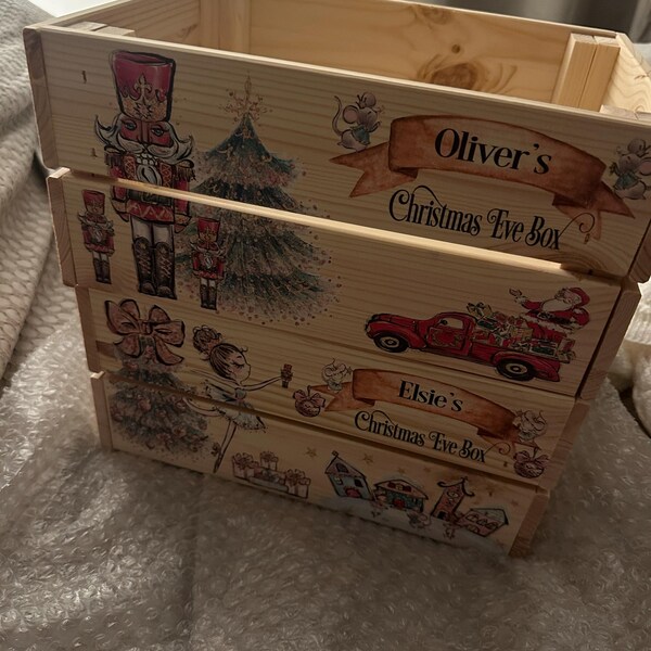 Personalised Mens Birthday Wooden Gift Box Crate, 18th Birthday Gift ...