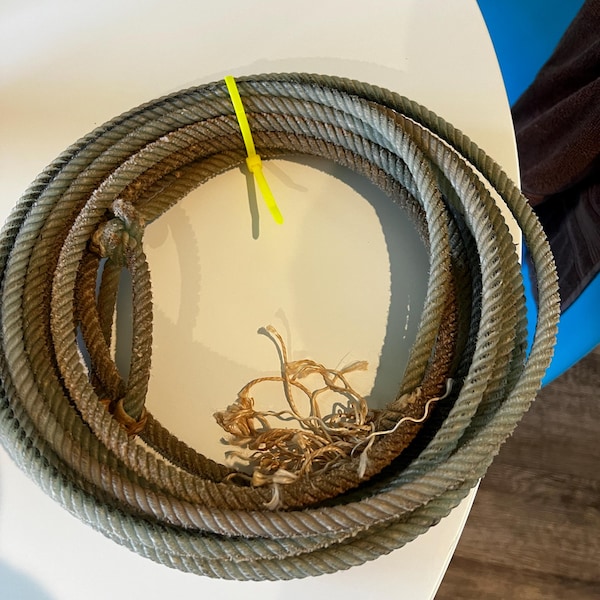 Lasso Lariat Cowboy Ropes - CRAFTING/DECOR Only | Rope Scrap Bundle ...