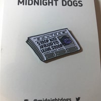 Stoop Kid Enamel Pin - Etsy