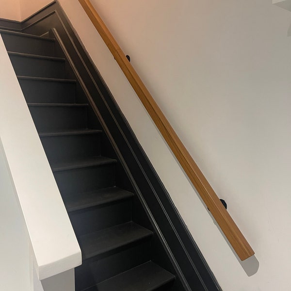 Fenice Model Wooden Handrail From 50 Cm to 400 Cm, Made in Italy ...