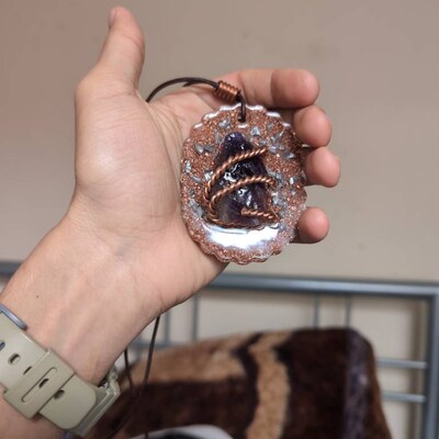 Tensor Coil Generator With 4 Quartz and Amethyst Crystals Plus a ...