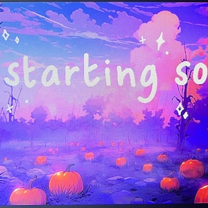 Animated Vtuber Background for Twitch, Angelic Blue and Gold Bedroom ...