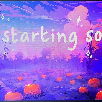 Animated Vtuber Background for Twitch, Angelic Blue and Gold Bedroom ...