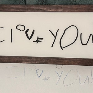 Laser Cut Handwriting Sign Personalized Sign From - Etsy