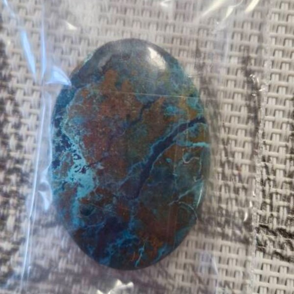 10 Pieces Blue Mohave Turquoise Oval Shape Loose Smooth Polished ...