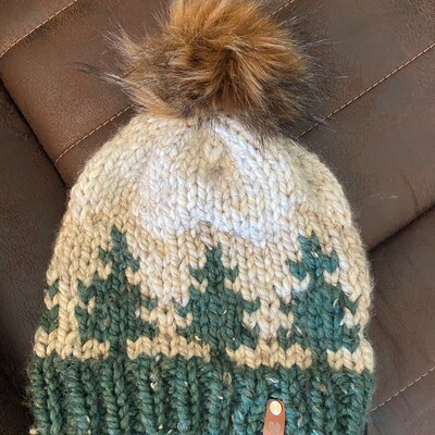 The Mountaineer Toque Crochet Pattern, Fair Isle Crochet Hat, Super ...