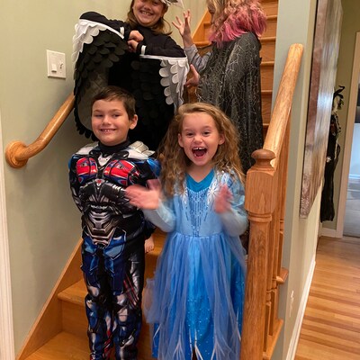 Seagull Costume // Wings and Crown // Handmade Costume // Kids Bird ...