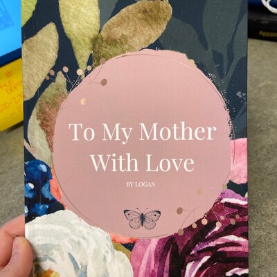 Personalized Book for Mom From Daughter, Birthday Gift for Mom, Gifts ...