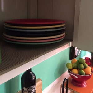 Vintage Joaquin California Pottery Pear Shaped Bowls Pink Blue | Etsy