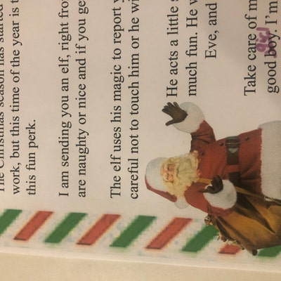 Elf Arrival & Departure Letters - Etsy