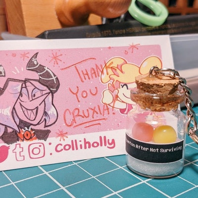 Spamton After Not Surviving Deltarune Handmade Mini Replica Jar With ...
