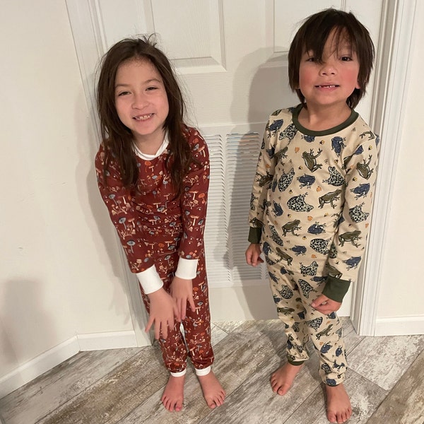 Alex and Anna Pajamas PDF Sewing Pattern: Pajamas PDF Sewing Pattern ...