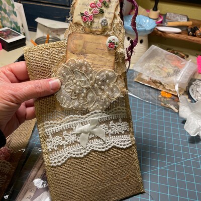 Beautiful Three Stem Roses Brooch With Rhinestones, Jewelry ...