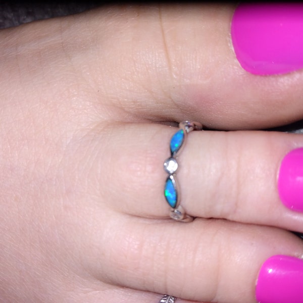 Opal Ring - Toe Ring - Toe Rings for Women - Women's Toe Rings ...