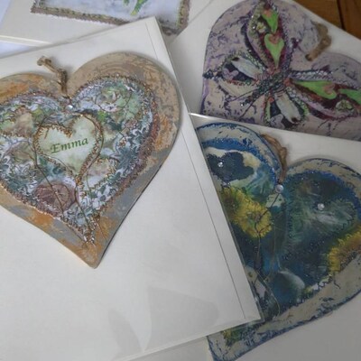 Fiddlestitch A5 Treble Clef Embroidered Notebook, Journal, Music Gift ...