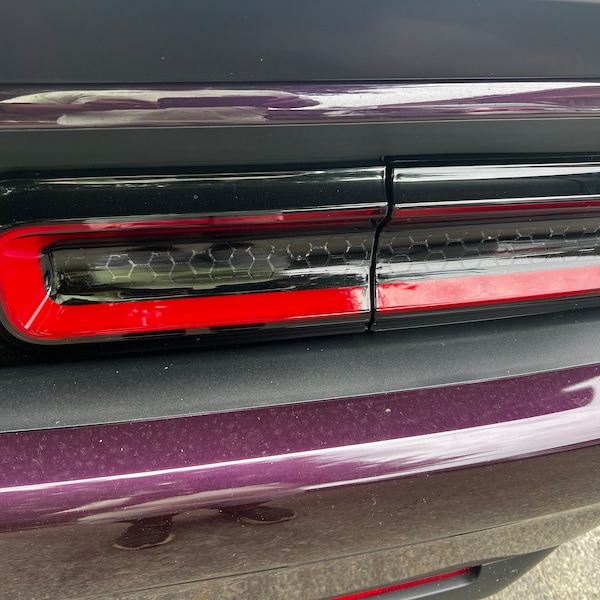 Solid Honeycomb Brake Light/reverse Light Decal Overlay Fits Dodge ...