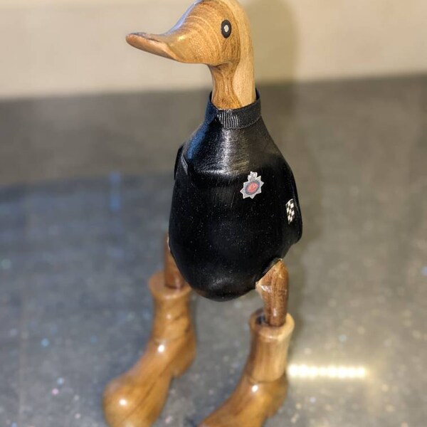 Darcy Wooden Tutu Duck, Bamboo Duck, Dressed Duck in Dress ...