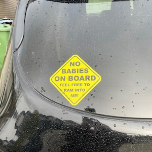 Go Ahead Pass Me Funny Bumper Sticker Vinyl Decal Car Sticker | Etsy