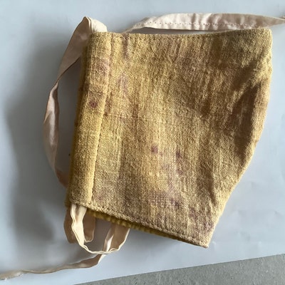 Organic Mask X 1, Plant Dyed, Eco Friendly Organic Cotton Face Mask. 3 ...