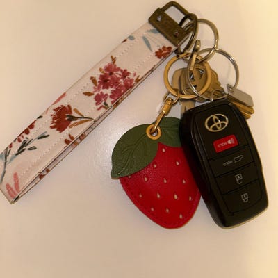 Key Fob Keychain, Wristlet Keychain, Cute Keychain, Boho Keychain ...