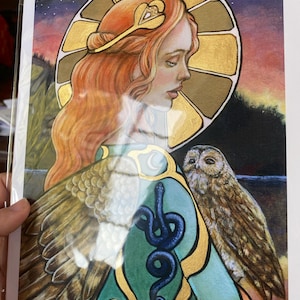 Sky Woman Iroquois Native American Mythology Pagan Turtle 8x10 Fine Art ...