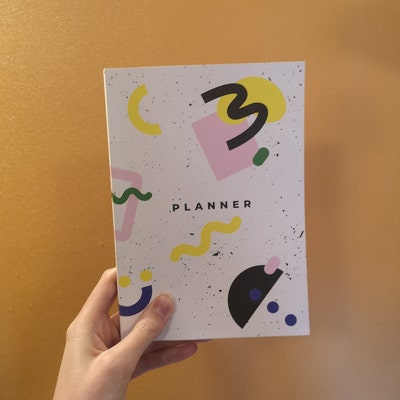 Eco-friendly Weekly Planner Terrazzo - Etsy