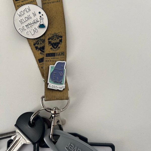 Adorable Mole in a Beaker With Avogadro's Constant Vinyl Sticker ...