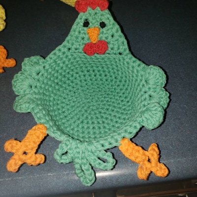 Pattern-crochet Chicken Bowl Cozy - Etsy