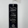 AA Big Book Acceptance Passage, Laser Engraved Plaque, Alcoholics ...