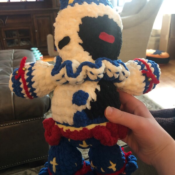 Art Clown Plush Horror Movie Halloween Spooky Scary Custom Handmade ...