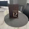 Elegant Table Numbers for Wedding, Wooden Table Numbers, Modern Wood ...