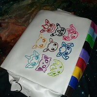 Rainbow Eevees Messenger Bag - Etsy Canada
