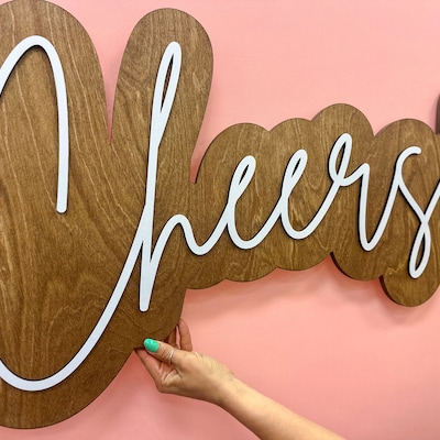 Large Wood Name Sign, Nursery Name Sign, Boho Nursery Sign , Above Crib ...