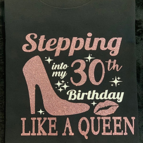 Stepping Into My 30th Like A Boss Digital Download - 30th Birthday ...