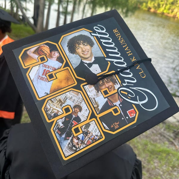 Personalized Graduation Cap Topper, Custom Grad Cap Topper, Class of ...