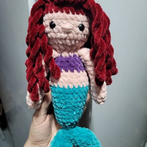 Crochet Mermaid Pattern Amigurumi Mermaid Ocean Crochet - Etsy