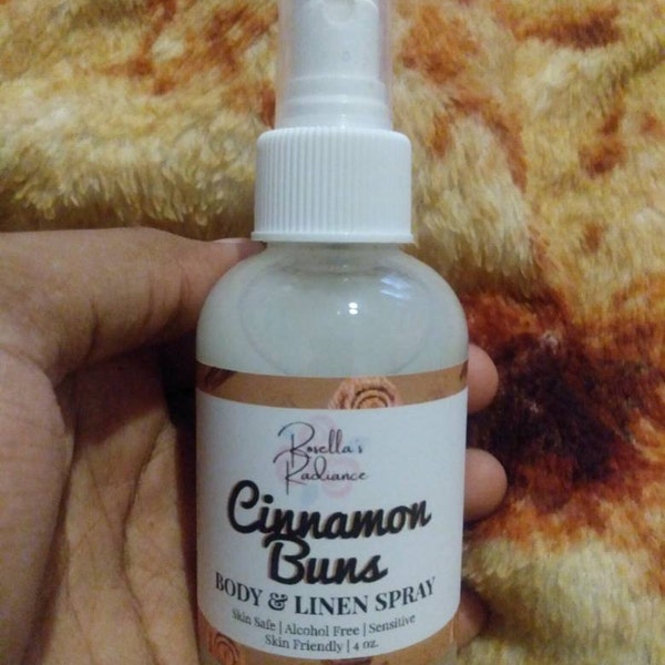 Cinnamon Buns Body & Linen Spray | Bakery Scents | Gourmand | Alcohol ...