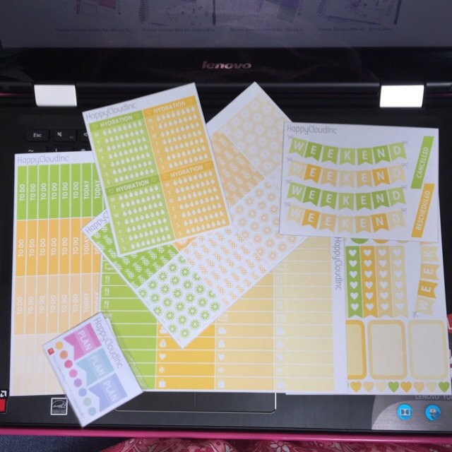 Mini Checkbox Heart Stickers Planner / BUJO Stickers | Etsy