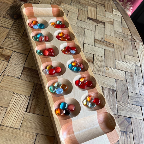 Mancala - African Stone Game - Etsy