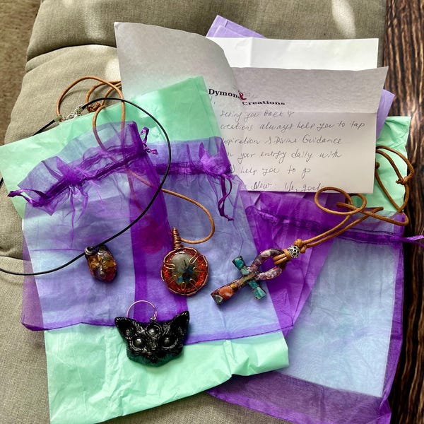 5" ORGONE Egyptian Bastet Cat Goddess Statue, 3D Orgonite Sculpture ...