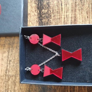 Black Rabbit White Rabbit Enamel Pin Lapel Pin Cloisonné | Etsy