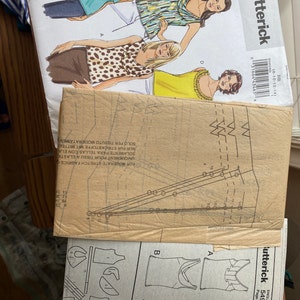 Simplicity 8149 Pattern CUT Complete 1960s Vintage Wrap Front Empire ...