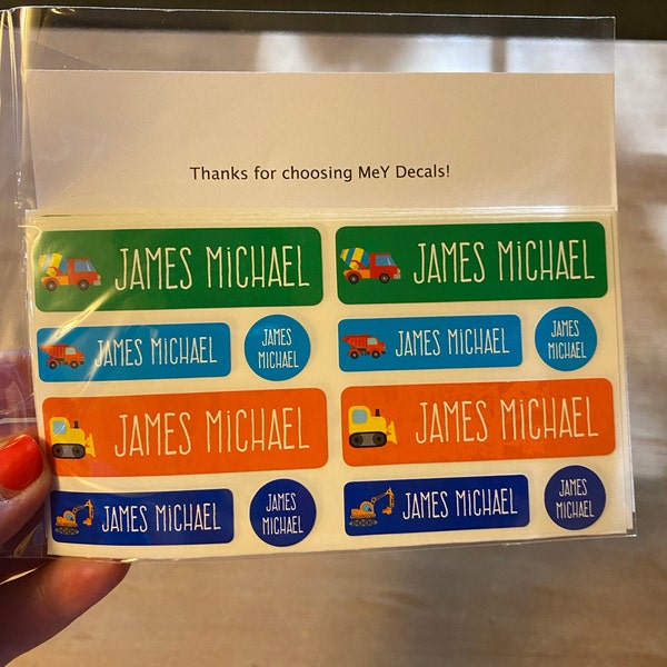 Daycare Pack - Set of 60 Labels - Baby Bottle Labels, Daycare Labels ...